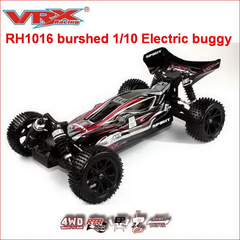 VRX Racing RH1016 SPIRIT coche eléctrico cepillado a escala 1/10, 4WD ...