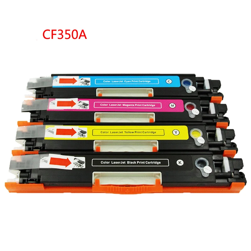 For HP CF350A CF351A CF352A CF353A 130A Toner Cratridge CF350 CF351 352 ...