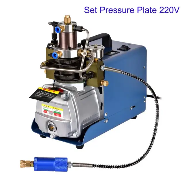 Adjustable Electric High Pressure Air Pump 300BAR 30MPa 4500PSI Air ...