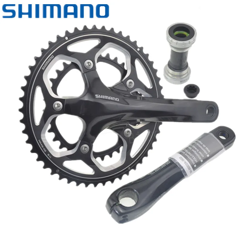 Shimano FC-RS500 2x11 Speed 50/34T 170mm Crankset (w/o BB-RS500) Bike Bicycle Crankset FC RS500 ...