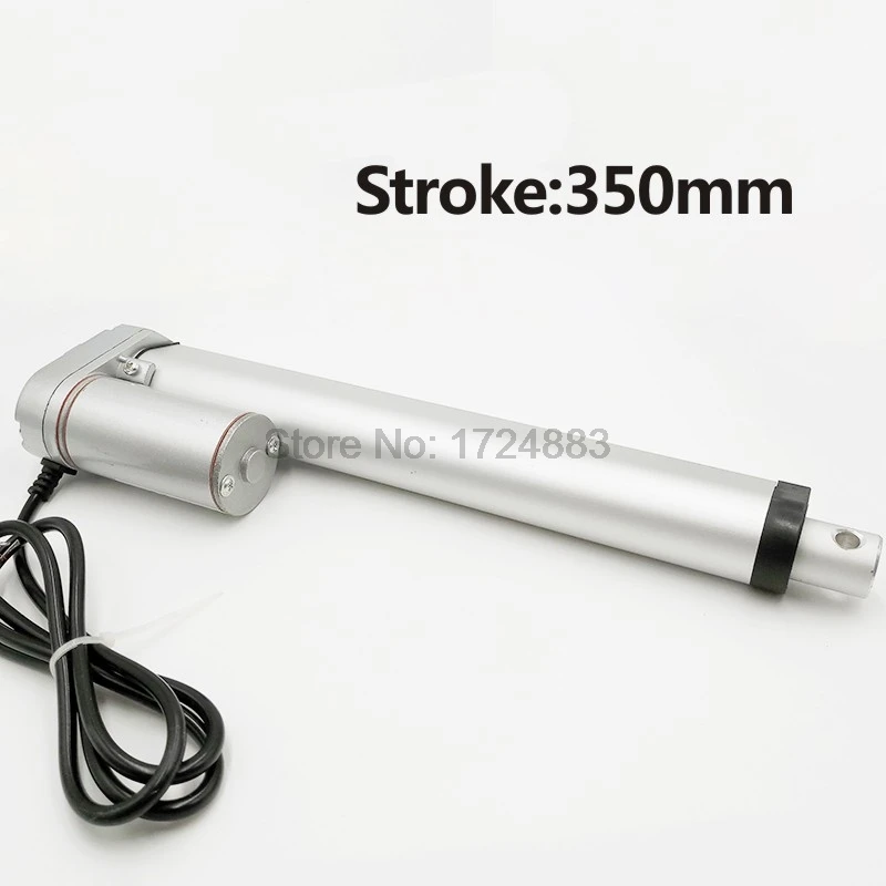 Actuador lineal eléctrico, de 12V Motor de CC/24V, controlador de movimiento lineal de carrera ...