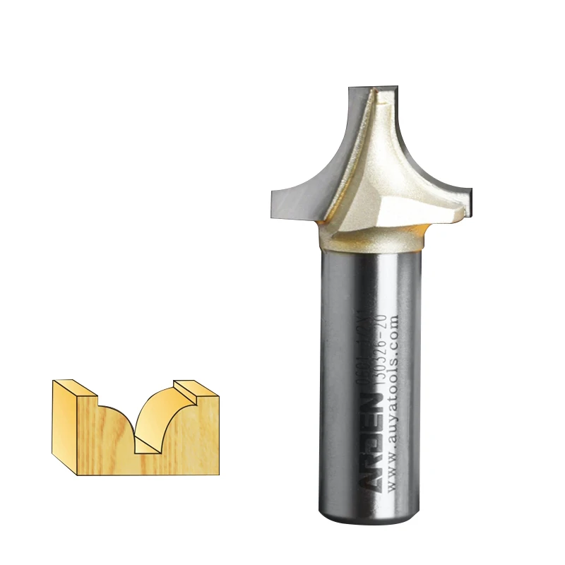 Pierce & Round Over Bit Arden Router Bit - 1/2*1/2 - 1/2" Shank - Arden ...