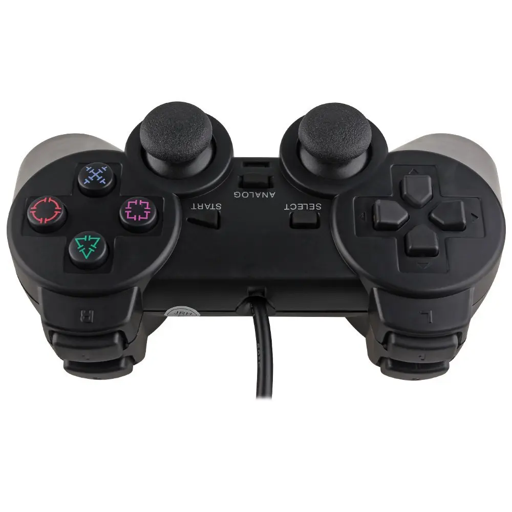 Wired Game Controller for Sony PS2 P 2 Joypad Pad wired gamepad Shock ...