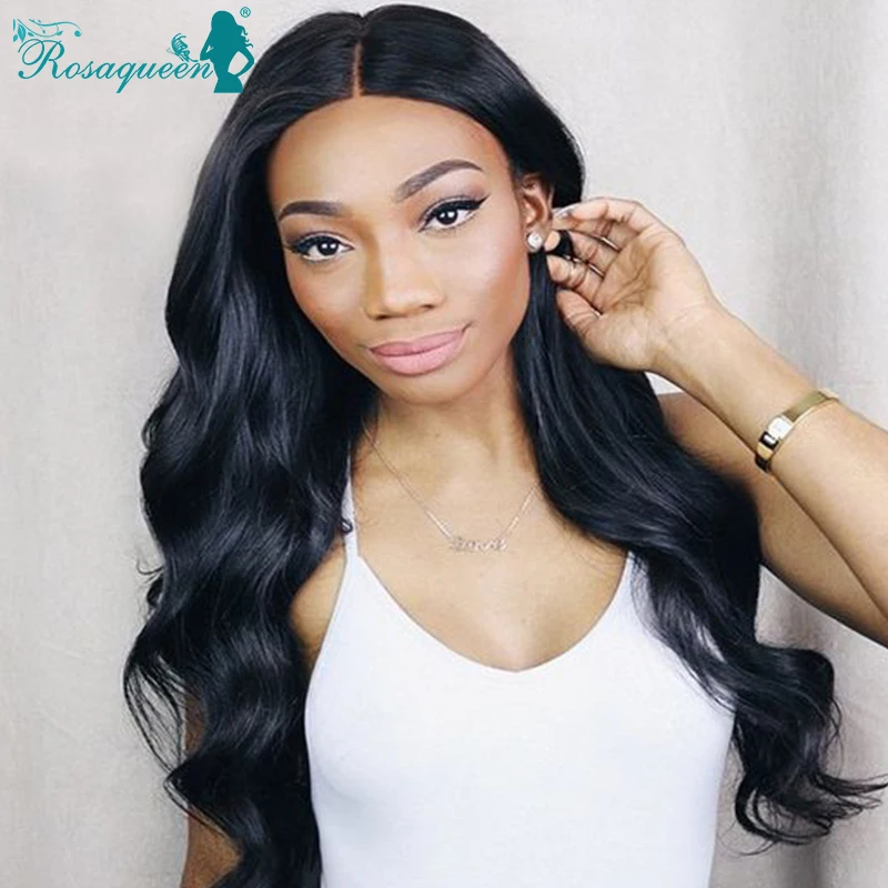 Glueless Lace Front Human Hair Wigs Brazilian Virgin Hair Wigs Body ...