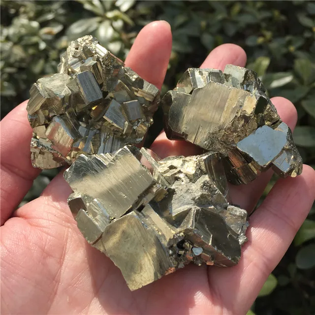 1pcs Natural Copper Pyrite Mineral Specimen Chalcopyrite Crystal Rock ...