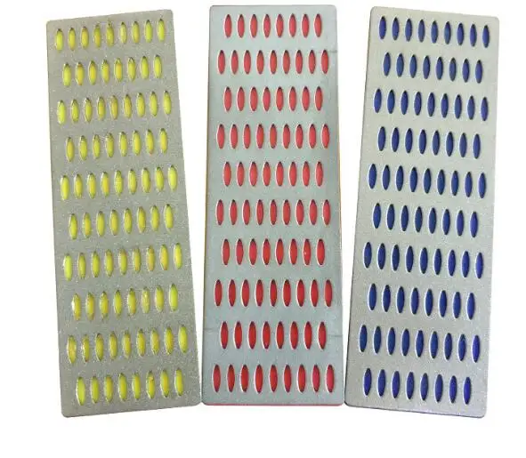 3pcs 180# 260# 360# Diamond Hone Whetstone Knife Sharpening Diamond Block