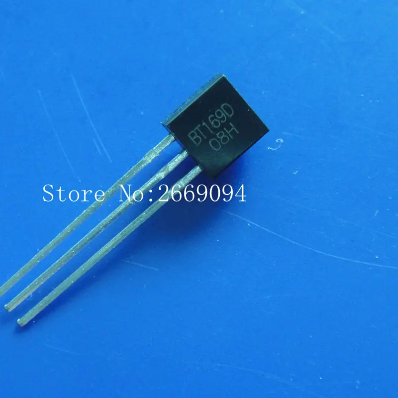 50 Uds envío gratis BT169D BT169 a 92 Triacs de tiristores SCR 400V 9A ...