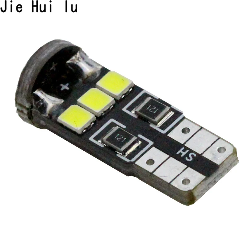 1Pcs Car LED T10 Light Source 9 SMD 2835 LED T10 W5W 147 Wedge Door ...