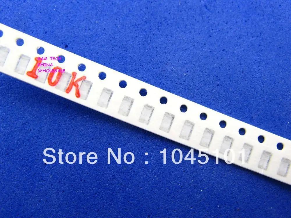 1000pcs/lot, 10K Ohm 1206(3216) SMD/SMT Chip Resistor, R1206 10K ...