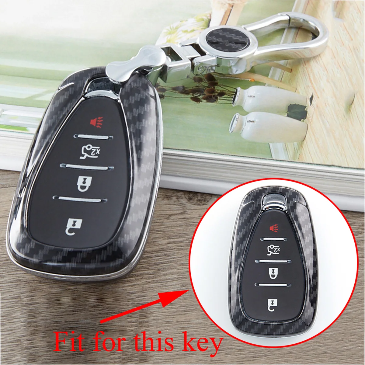 Remote 2/3/4 Buttons Key Holder Shell Case Fob Cover Fit For Chevrolet ...