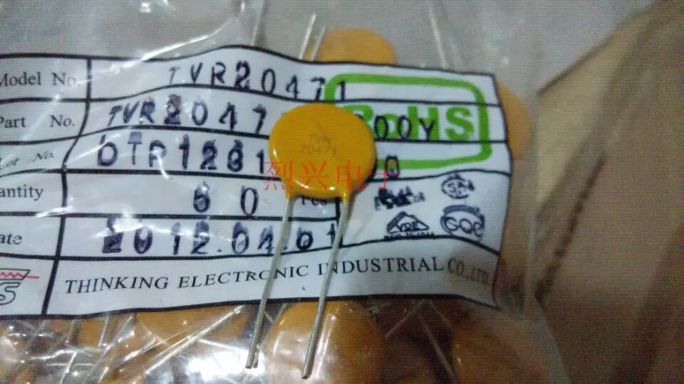 Original New /10PCS TVR20471 TVR20471U 20D471 20K471 20 PCT 471 470V ...