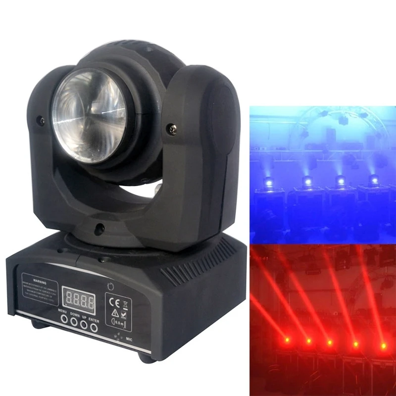100W Rotating Moving Head Light 4 in 1 Stage Spot Lights LED RGBW ...