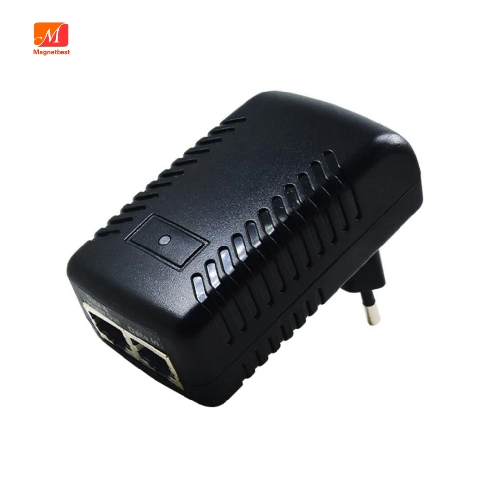 2PCS-DC-Adapter-15V-1A-Wall-Plug-POE-Injector-Ethernet-Adapter-IP-Phone ...