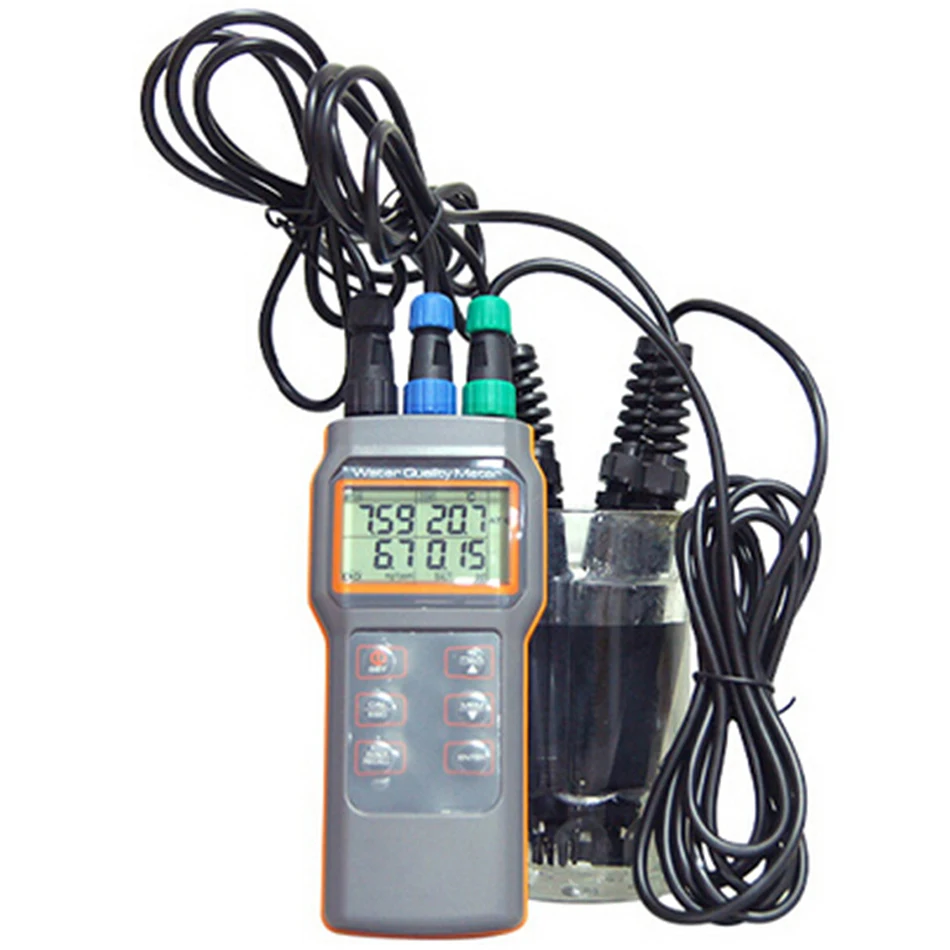 Medidor Digital de calidad del agua AZ8603, medidor de oxígeno disuelto, PH Conductivit, medidor ...