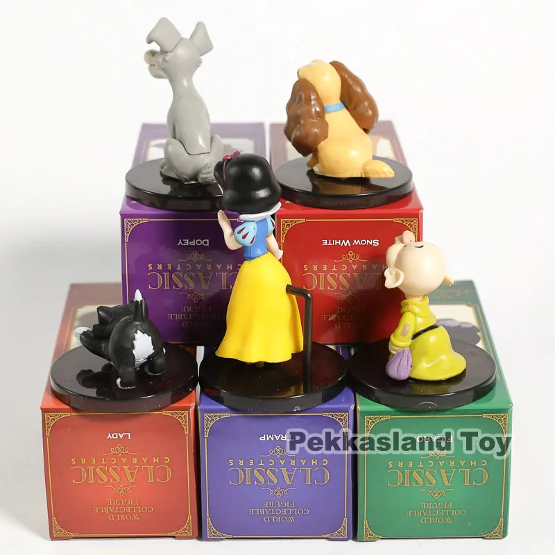 Banpresto WCF Classic Characters Snow White Dopey Tramp Figaro Peter ...