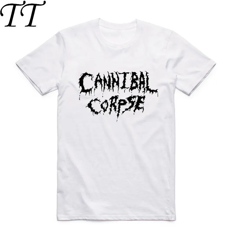 Rozmiar azjatycki mężczyźni druku zespół death metalowy Cannibal Corpse ...