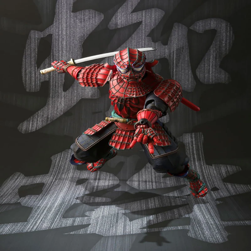 MANGA REALIZATION Samurai Spider-Man Spiderman PVC Action Figure ...