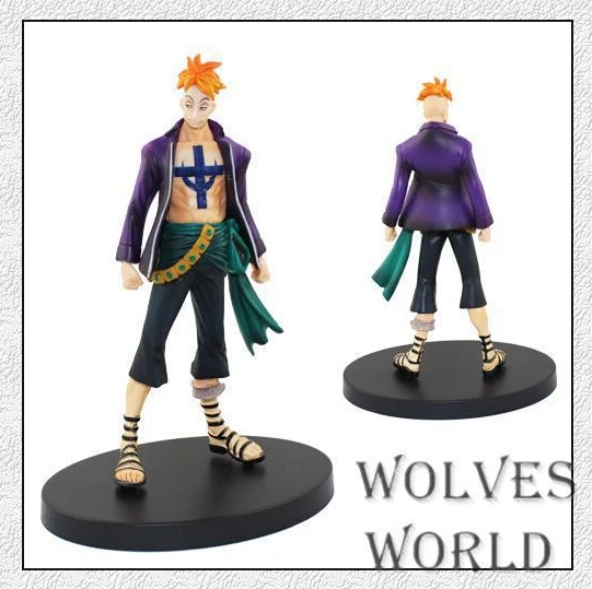 Marco Gol D Roger Action Figure 17cm 2pcs set | One piece Merchandise ...