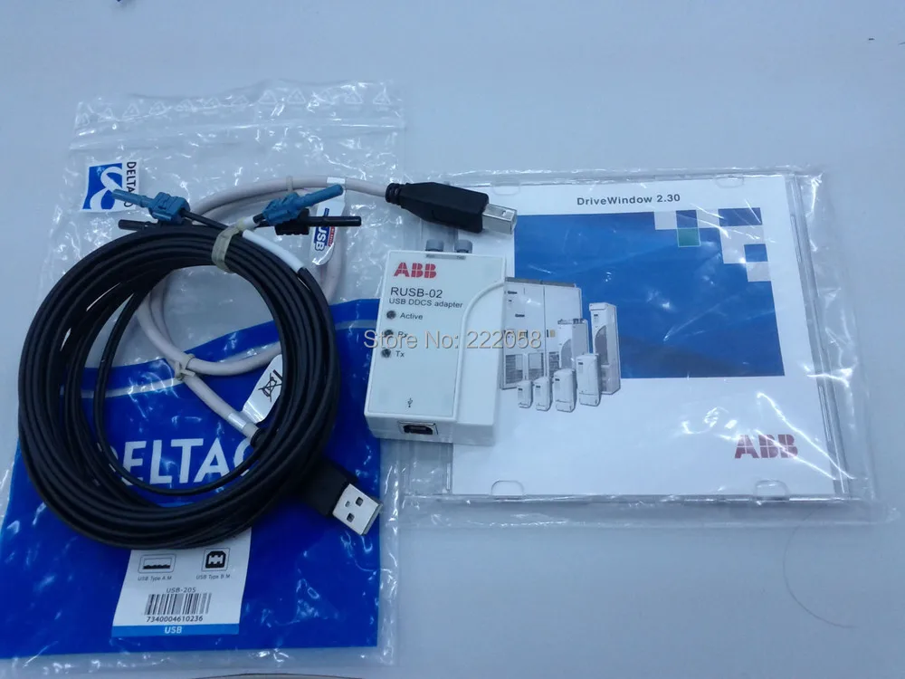New & Original ABB RUSB 02 USB DDCS adapter Stick Windows Fahrprogramm ...