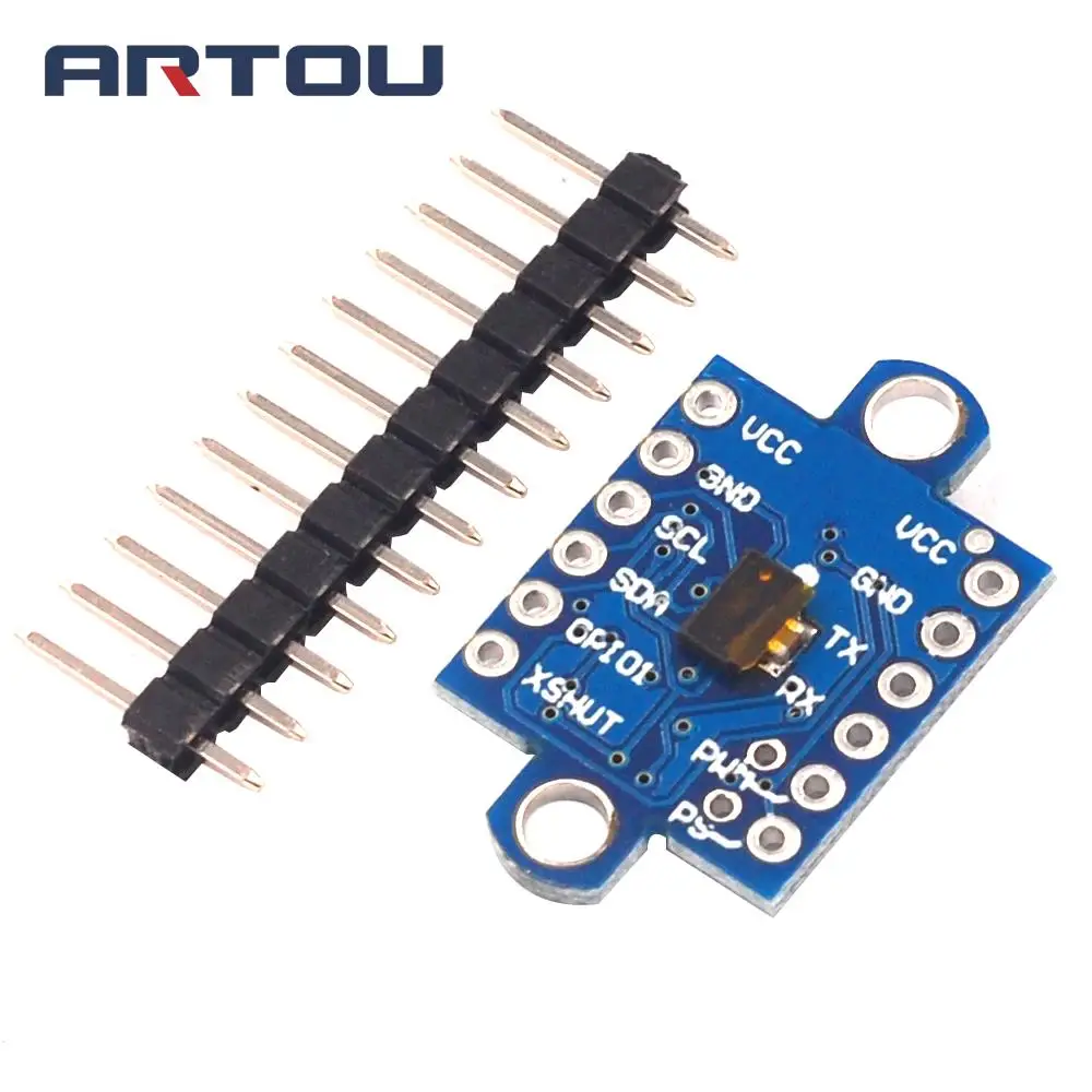 Buy Gy 53 Vl53l0x Laser Tof Time Of Flight Sensor Module Serial Pwm Output From