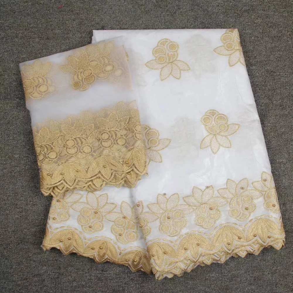 African Bazin Riche Fabric Nigerian Cloth Getzner Quality African ...