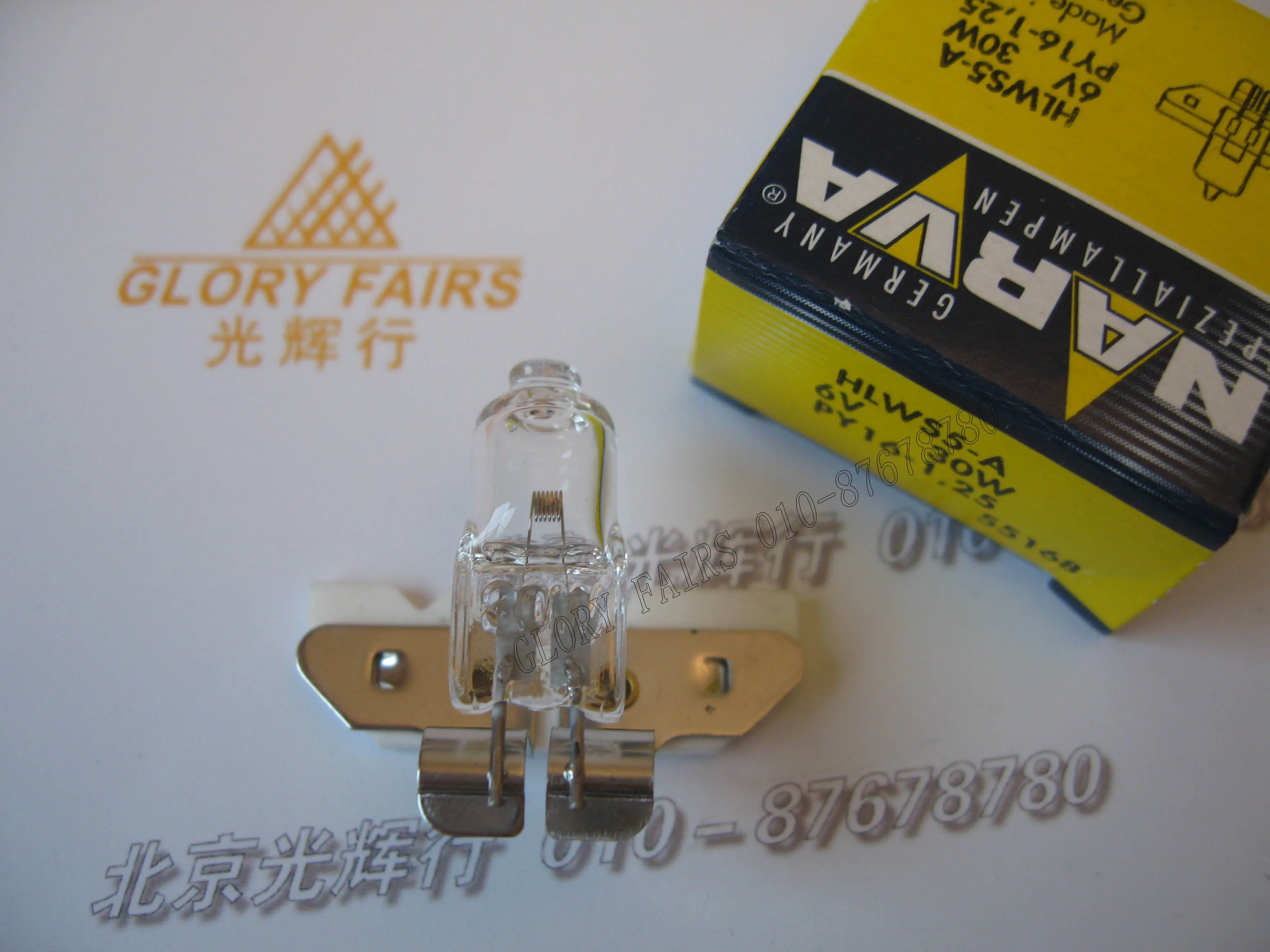 NARVA 55168 HLWS5-A 6V30W bulb PY16-1.25 6V 30W lamp Zeiss Jena ...