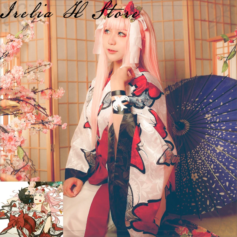 DARLING in the FRANXX Zero Two kimono cosplay costume 02 Kimono Fan art ...