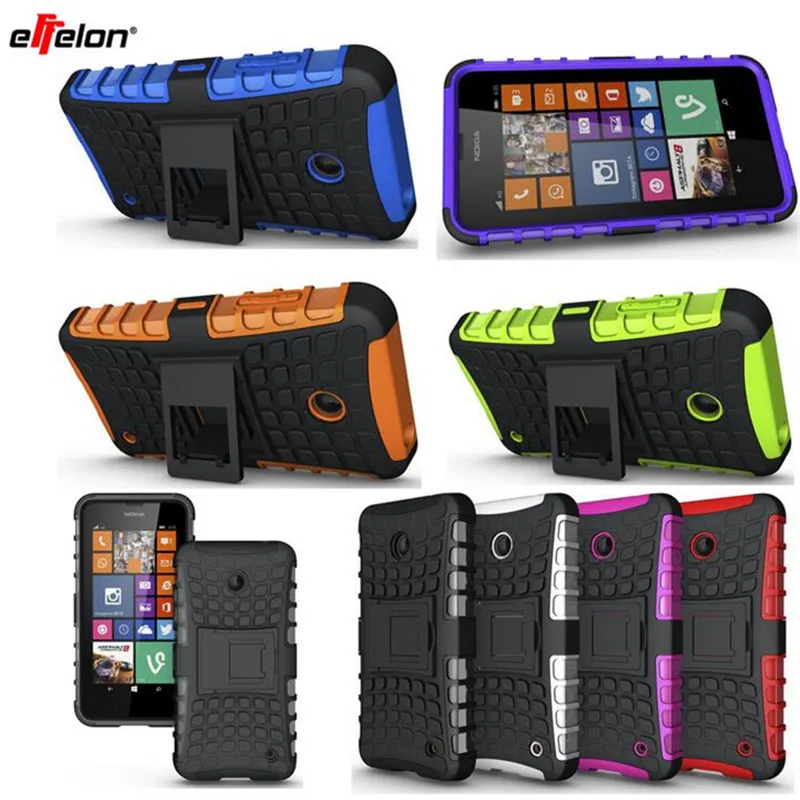 effelon Heavy Duty Armor Shockproof Hybrid Hard Silicone Rubber Phone ...