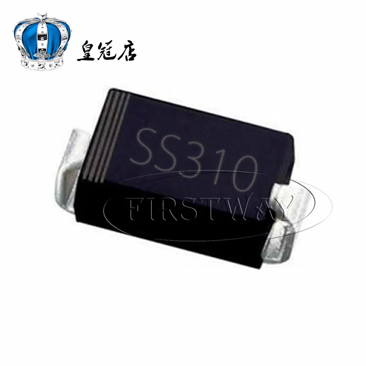 SMD diode SS310 SMA DO 214AC SS3100 3A 100V high current|sma|sma smasma ...