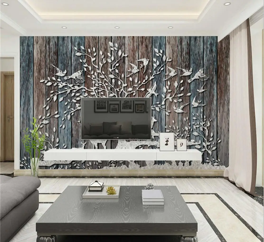 Tv Back Side Wall Design - Decoration Ideas