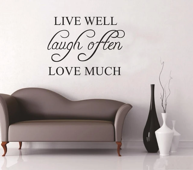 Live Well Laugh Often Love Much Wallpaper