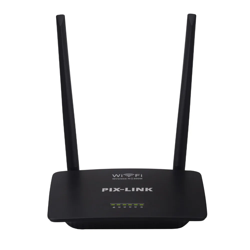 PIXLINK Wifi Router 300Mbps Wireless Router with Two 5DB Antennas Wi ...
