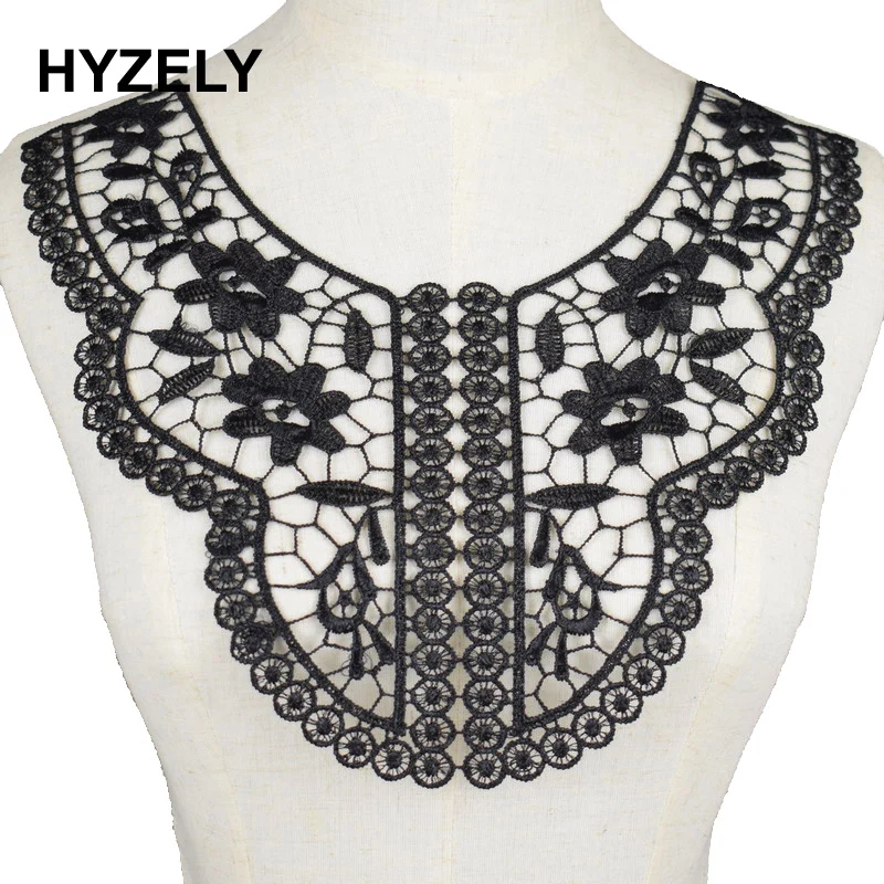 Polyester Fake Collar | Lace Fake Collar | Polyester Trims | Black Lace ...
