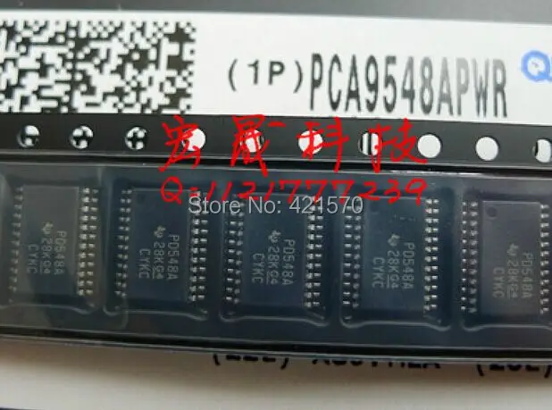 50PCS/LOT PCA9548APWR IC I2C SW 8CH W/RESET 24 TSSOP PCA9548 ...