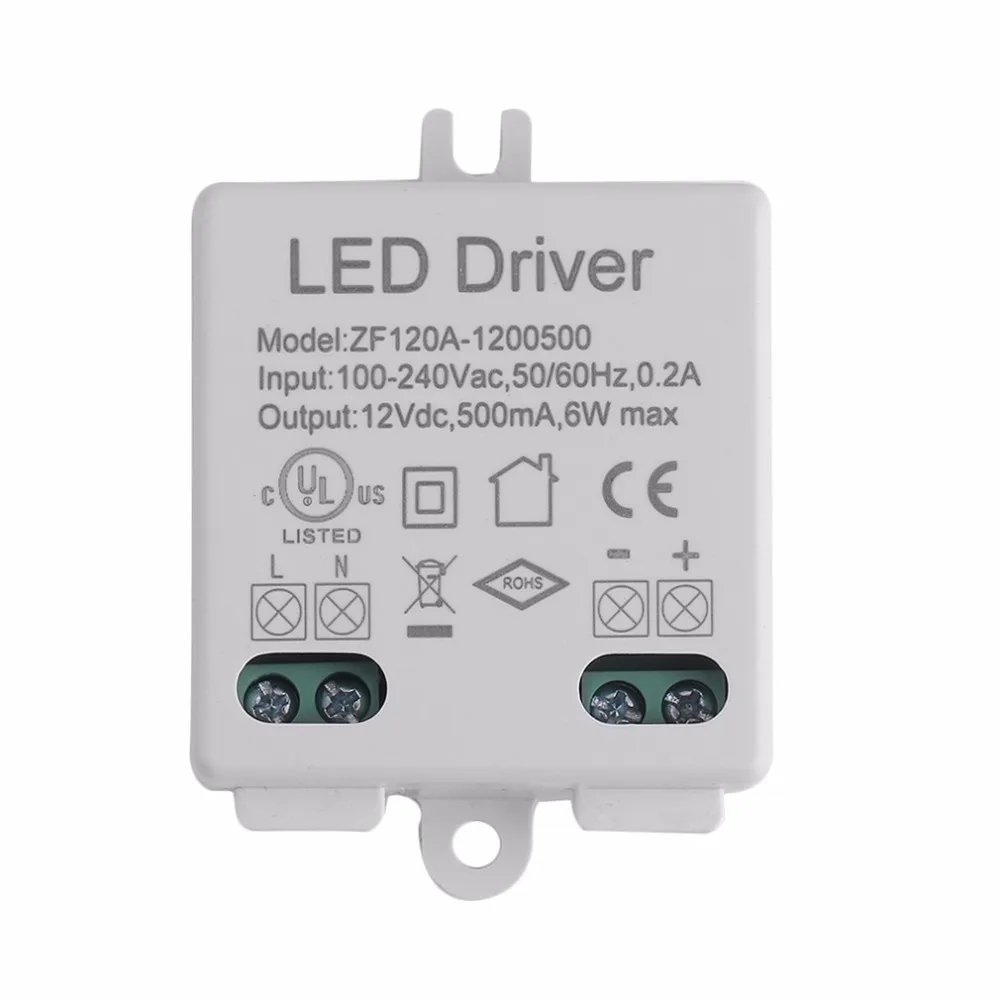 LED Driver Voltage Regulator AC DC Adapter LED Driver 100 240V AC 50 ...