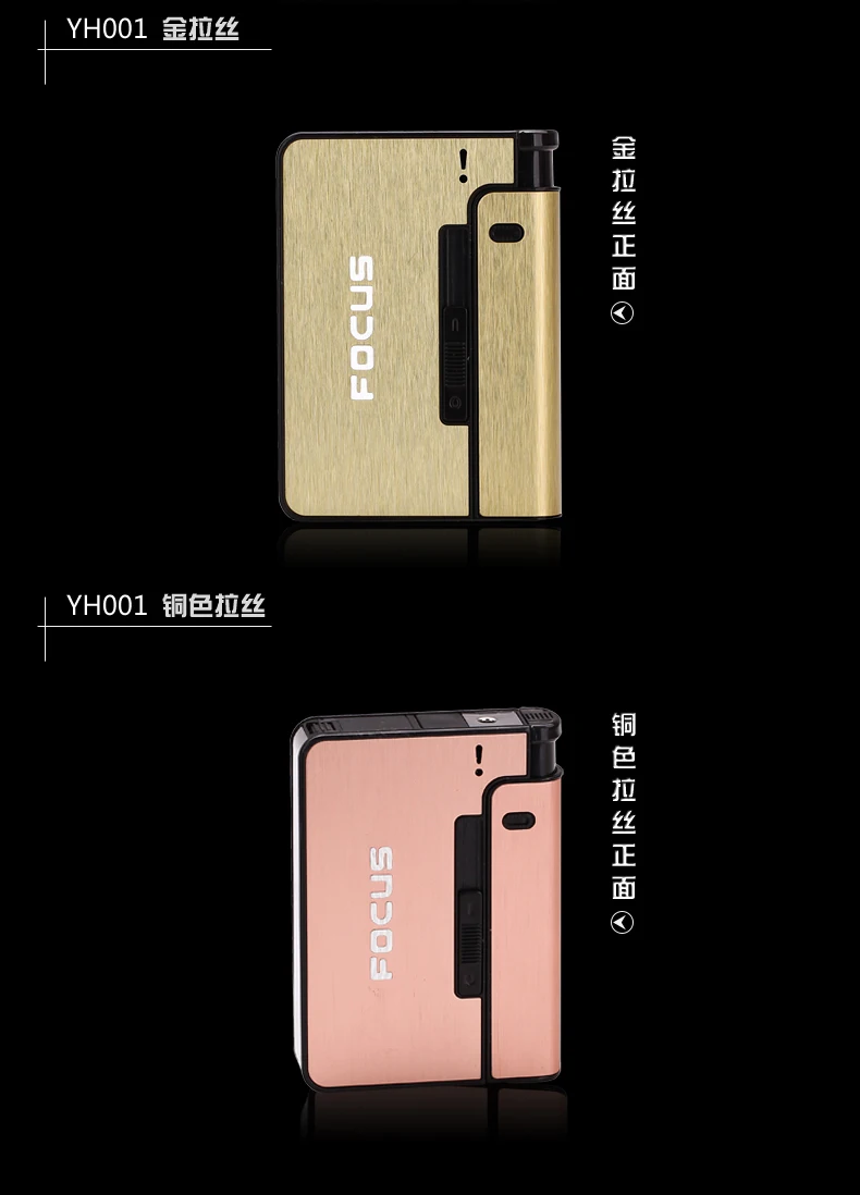 New Premium Automatic aluminium alloy Cigarette Box Dispenser Cigarette ...