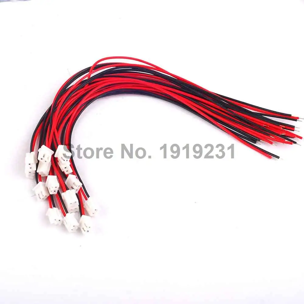5pcs 24awg Jst Xh2.54 2 Pin Connector Plug Wire Cable 20cm Length ...