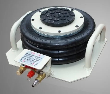 3Ton portable handhold Air impact floor lifting balloon jack auto truck ...