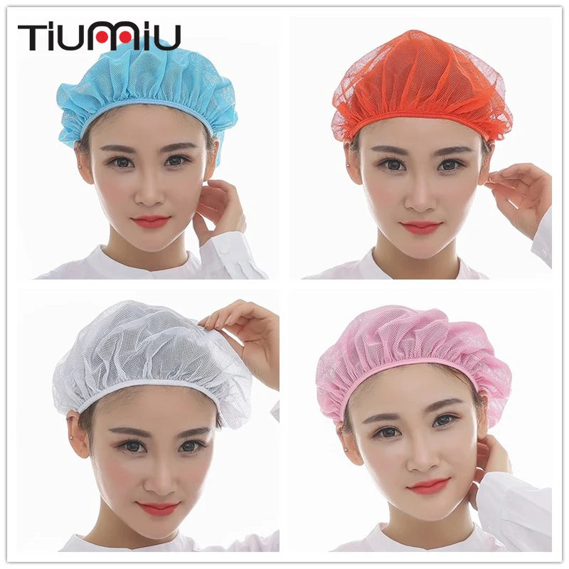 2020 Factory Warehouse Elastic Caps Kitchen Restaurant Bakery Waiter ...