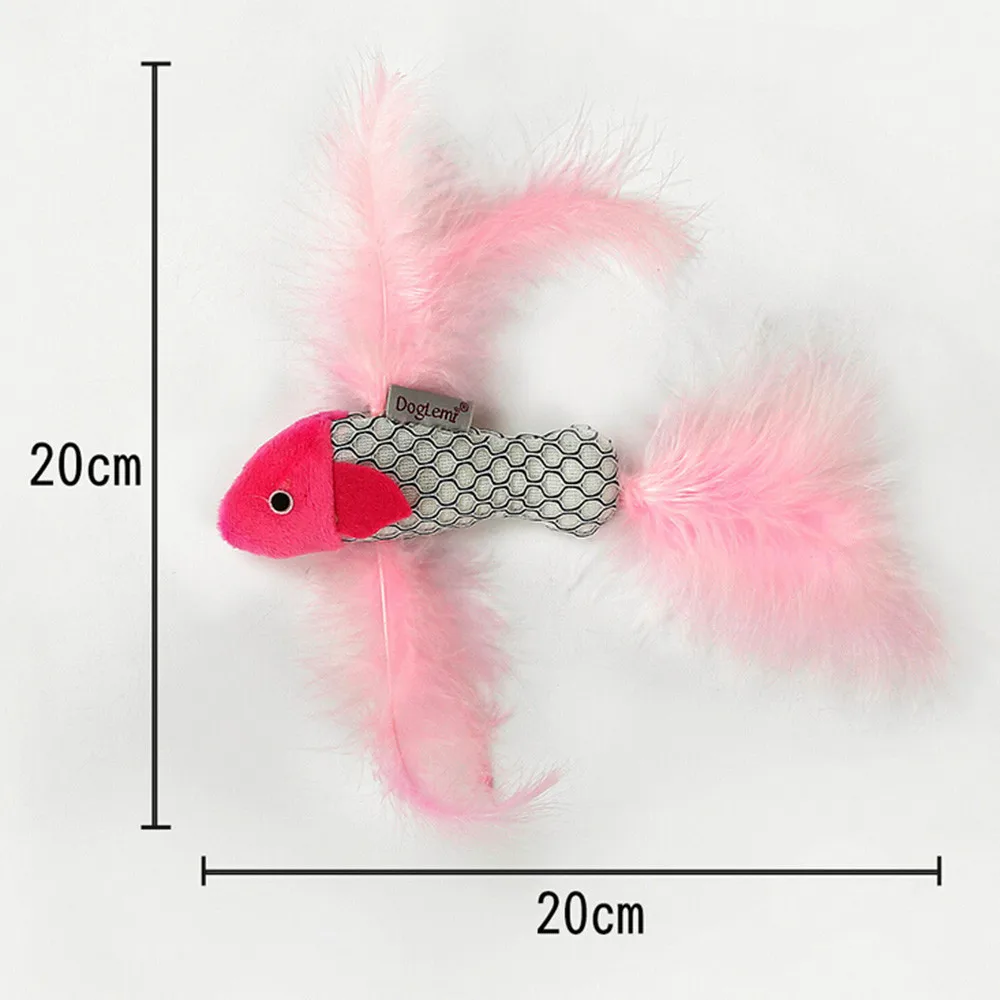 2018 NEW FUNNY Catnip Toys for Cats Fish Shape Interactive Frenzy ...