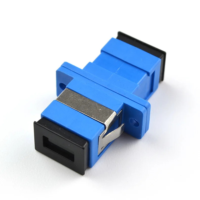 50pcs Fiber Optic Adapter SC UPC Singlemode Simplex SM Adaptor Coupler ...