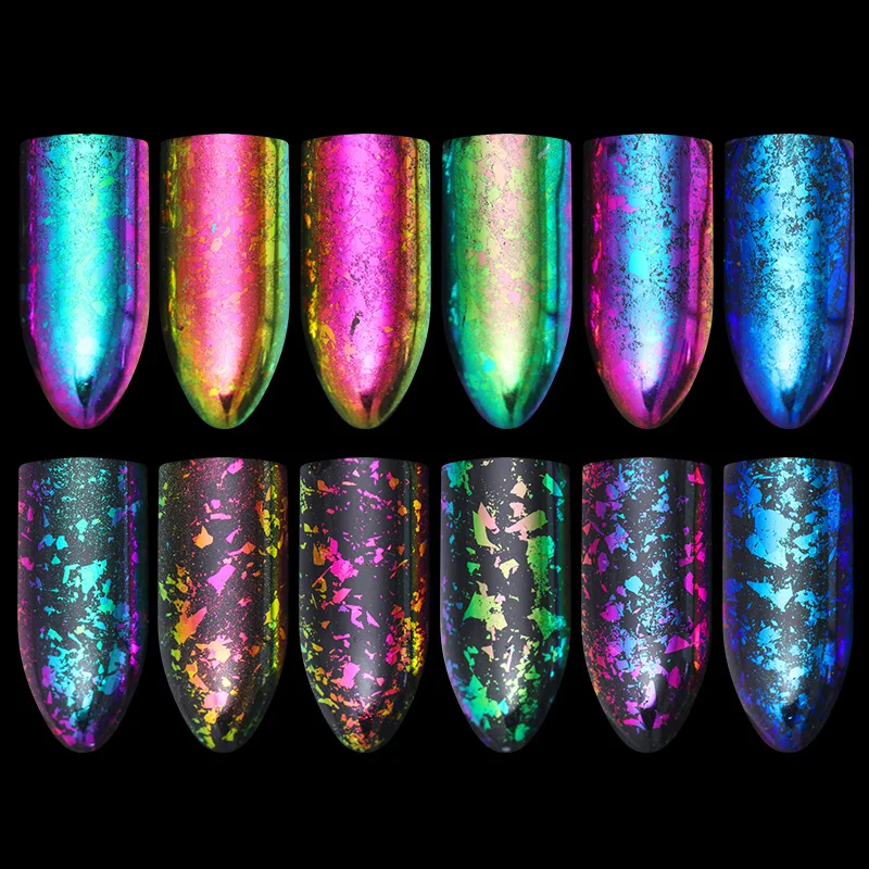 Buy Born Pretty Irregular Chameleon Nail Sequins
