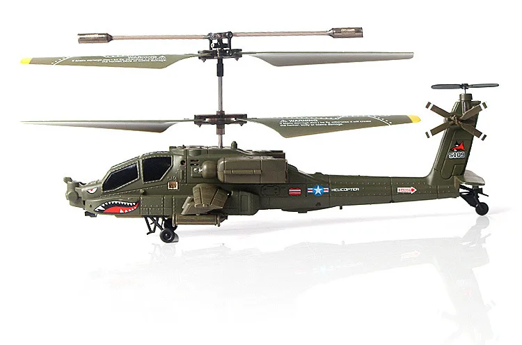 3.5 Ch New Syma S109g Mini Infrared Apache Shark S109 Rc Mini Indoor ...