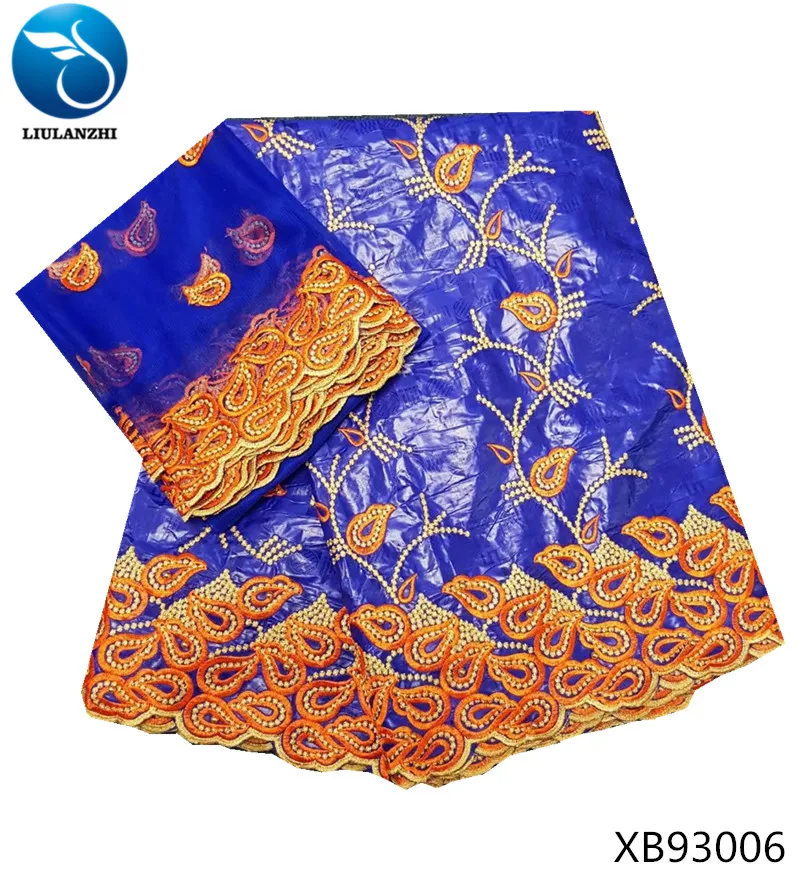 LIULANZHI 2017 Bazin riche tissu broderie africaine bazin getzner riche ...