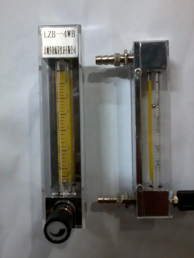 Gas flow meter glass rotor flow meter 0.6 6L/min LZB 4WB|gas flow meter ...