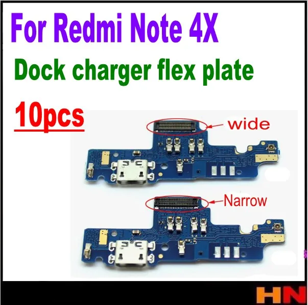 10pcs For Xiaomi Redmi Note 4X Note4x USB Dock Connector Charging Port ...
