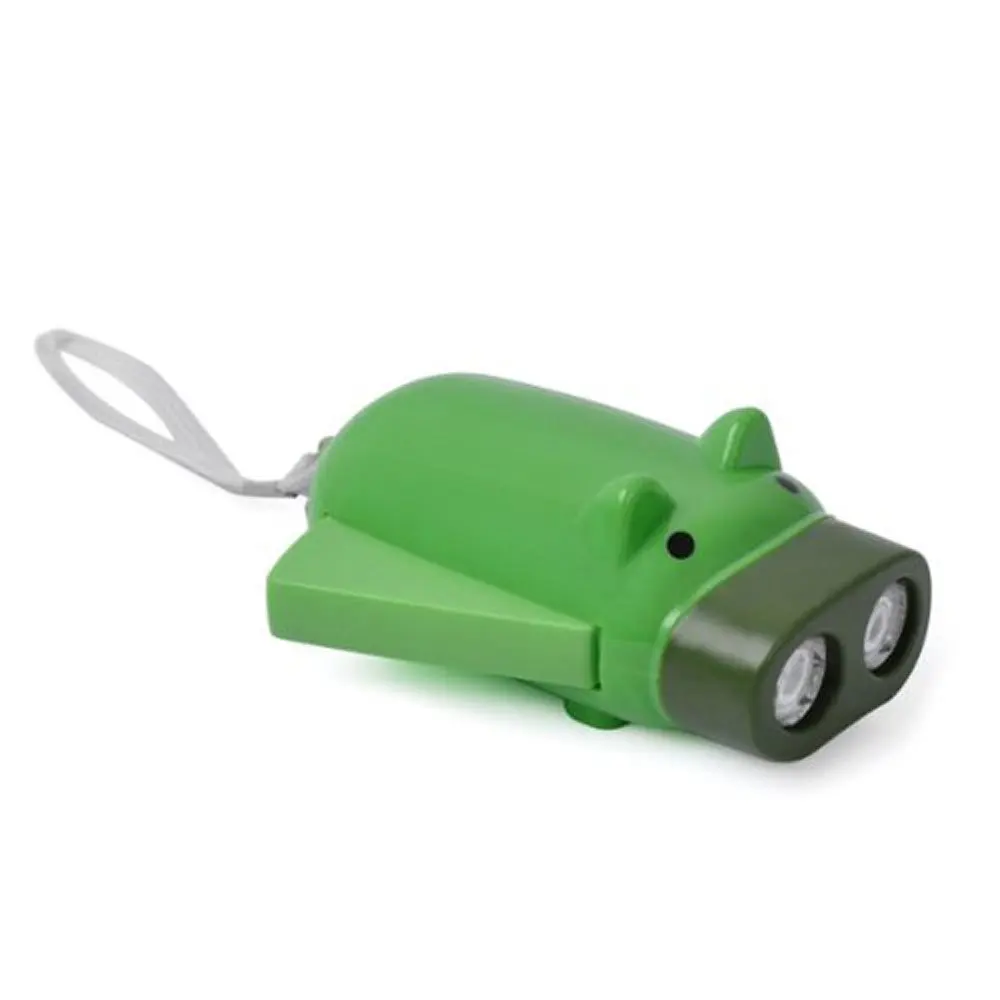BIFI Mini pig hand pressure key chain LED Flashing light Flashlight ...