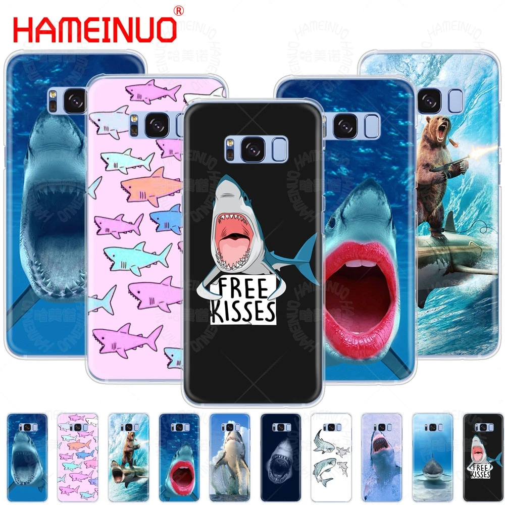 HAMEINUO ocean Whale Sharks fish cell phone case cover for Samsung ...