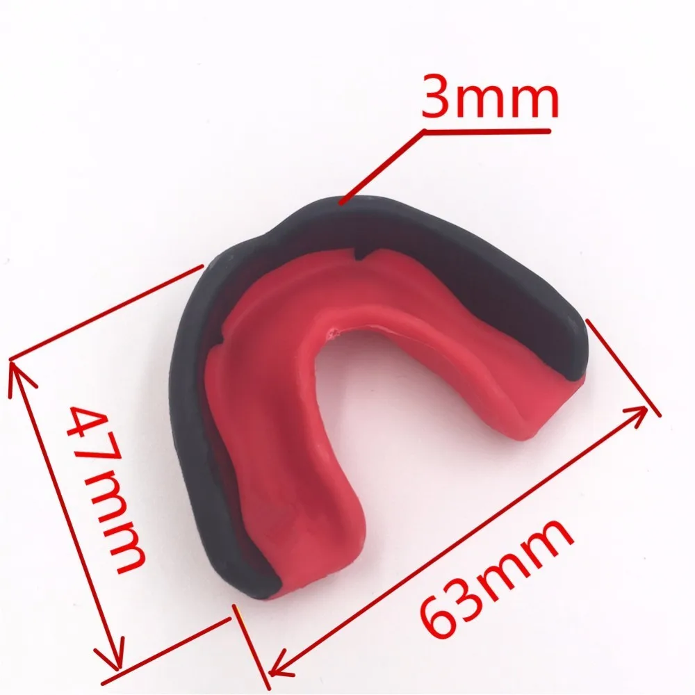 Mouthguard Basketball Football Mouth Guard Teeth Protect Double Side ...