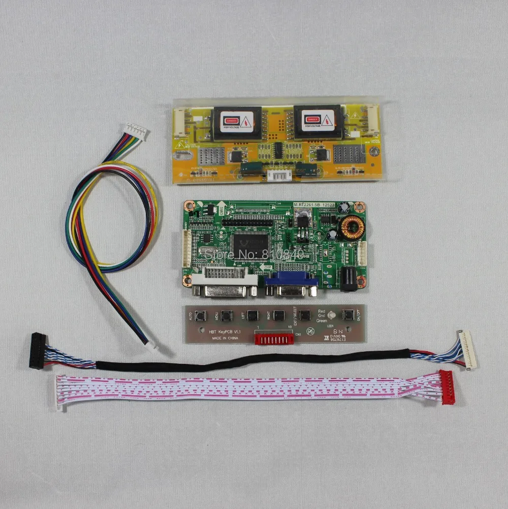 DVI+VGA LCD controller board for 12.1inch A121EW02 V0 1280X800 Lcd ...